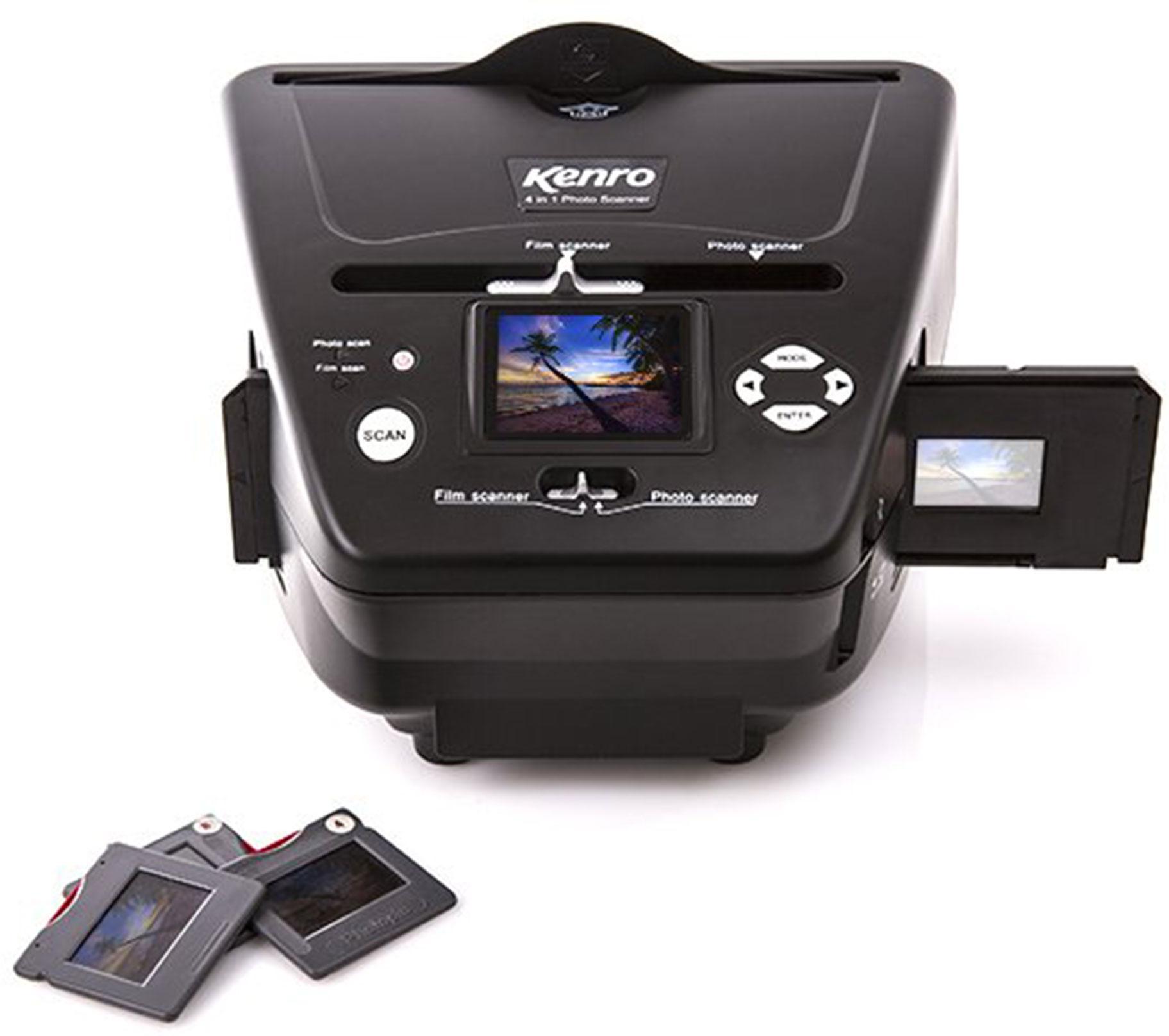 4-in-1 Photo & Film Scanner -New improved 8MP resolution | Arrowfile ...