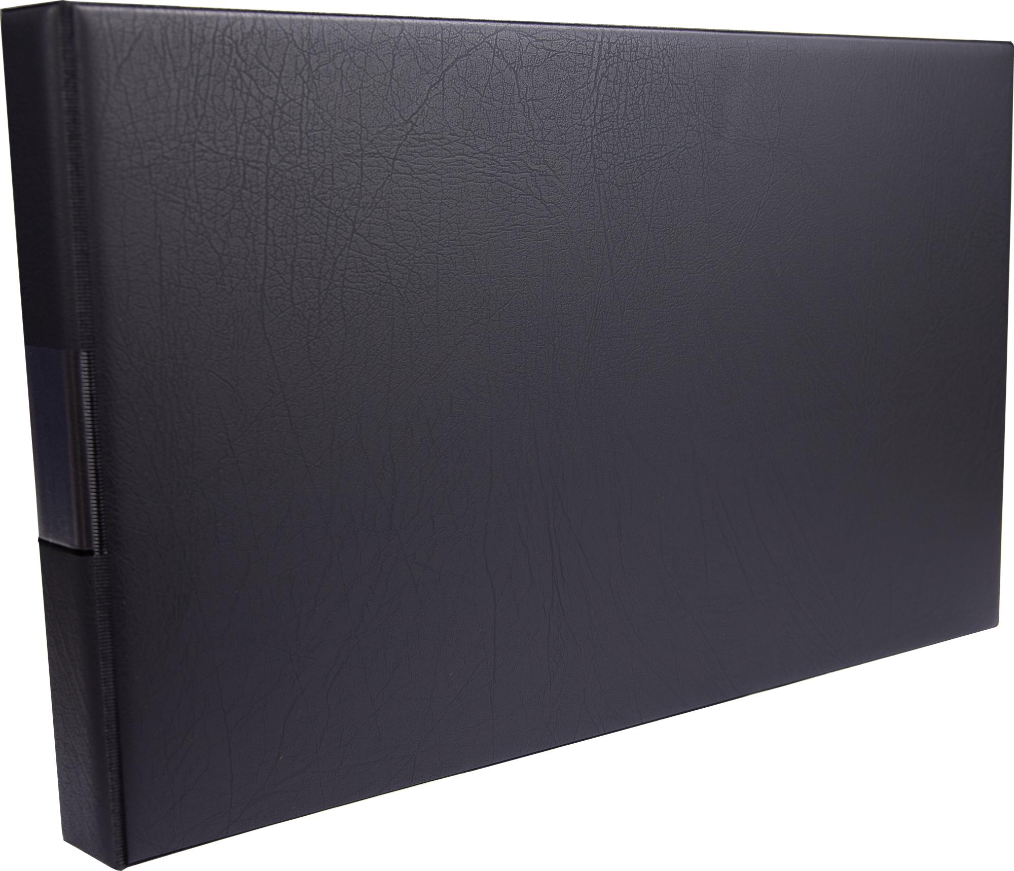A3 Deluxe Landscape Binder Album - Limited Edition Soft Cover - Black ...