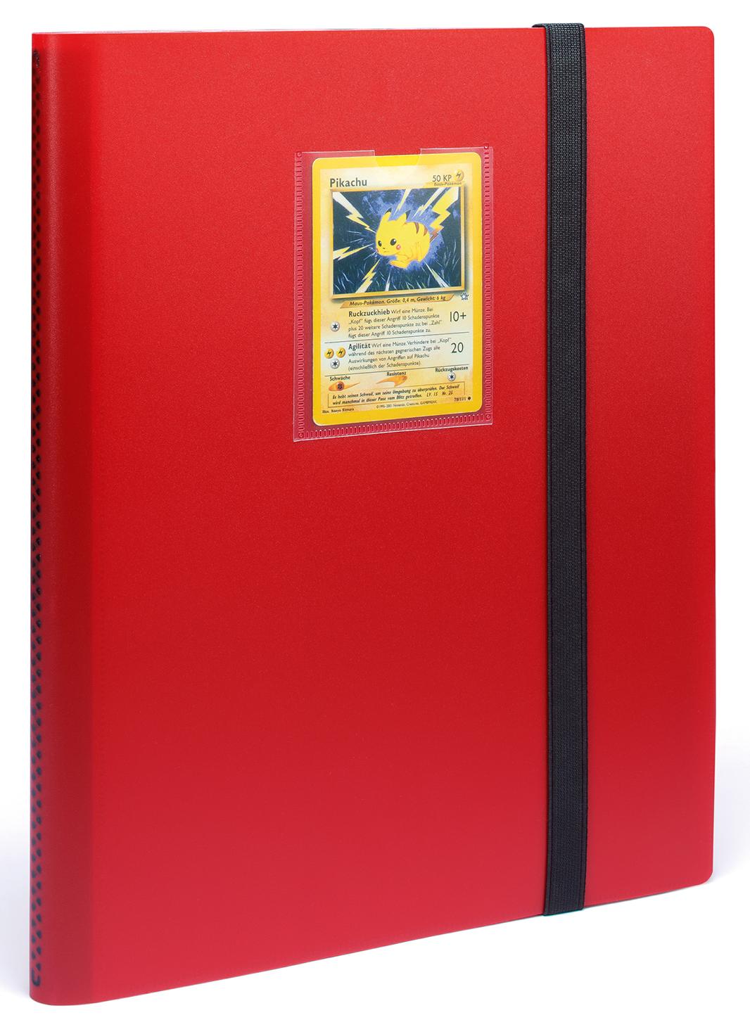 A4 Trading Card Album Slim - Red | Arrowfile | The Archival ...