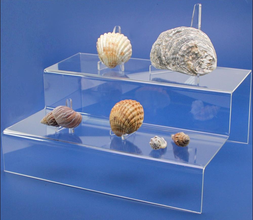 Clear Acrylic Display Presentation Stands - 2 Steps | Arrowfile | The ...