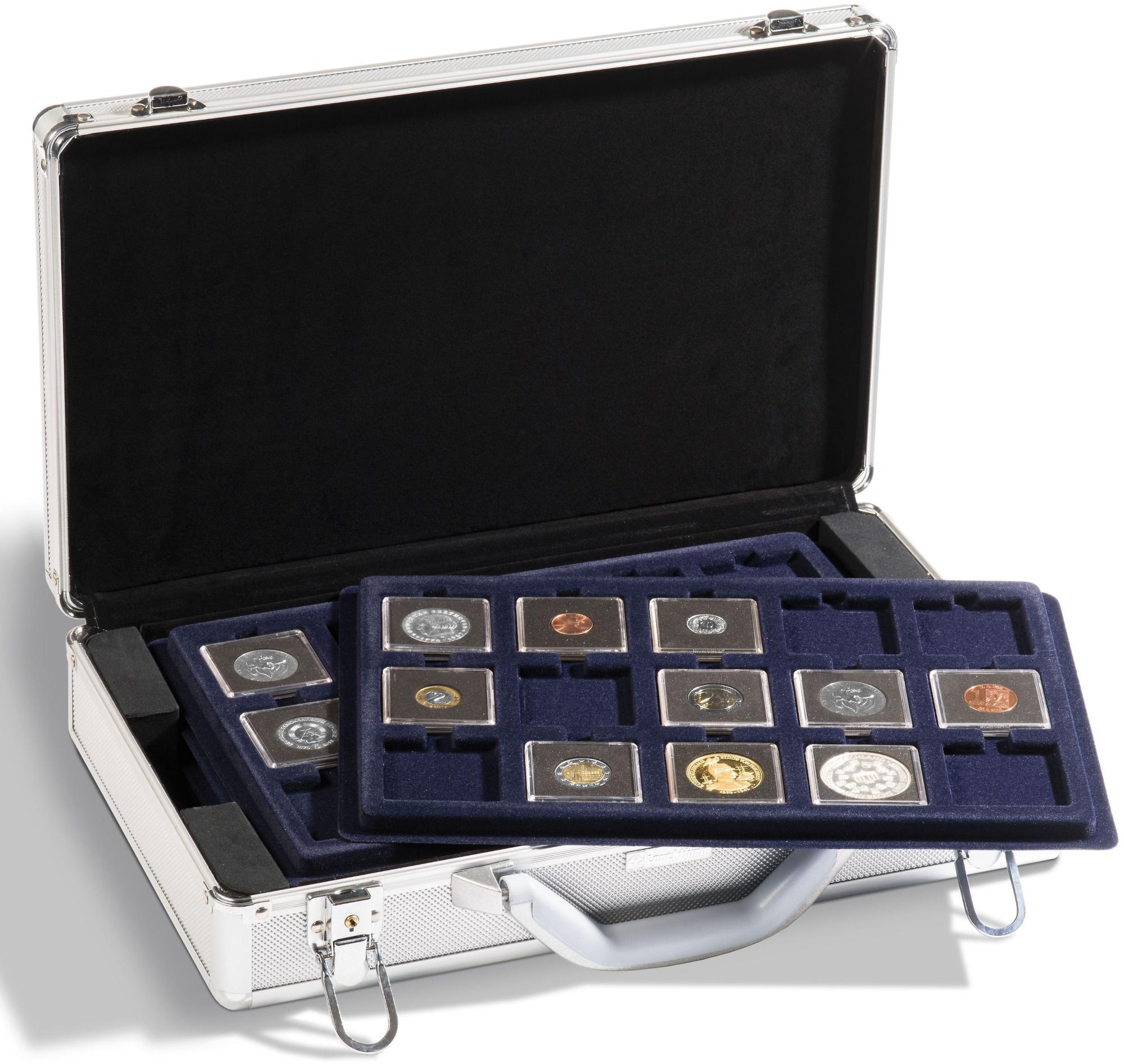Small Aluminium Coin Case CARGO L6 for 6 Trays (without trays ...