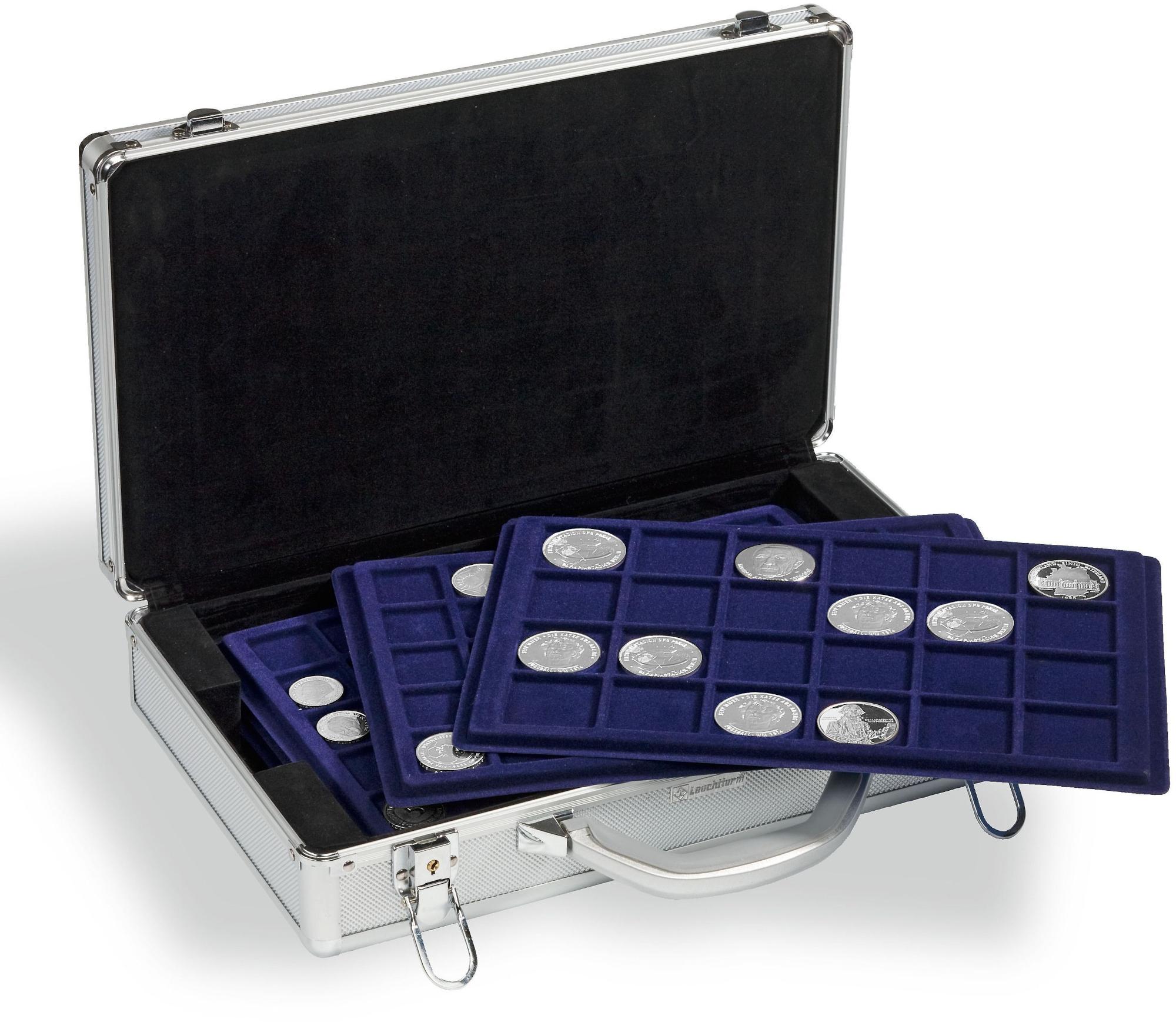 Small Aluminium Coin Case CARGO L6 for 6 Trays (without trays ...