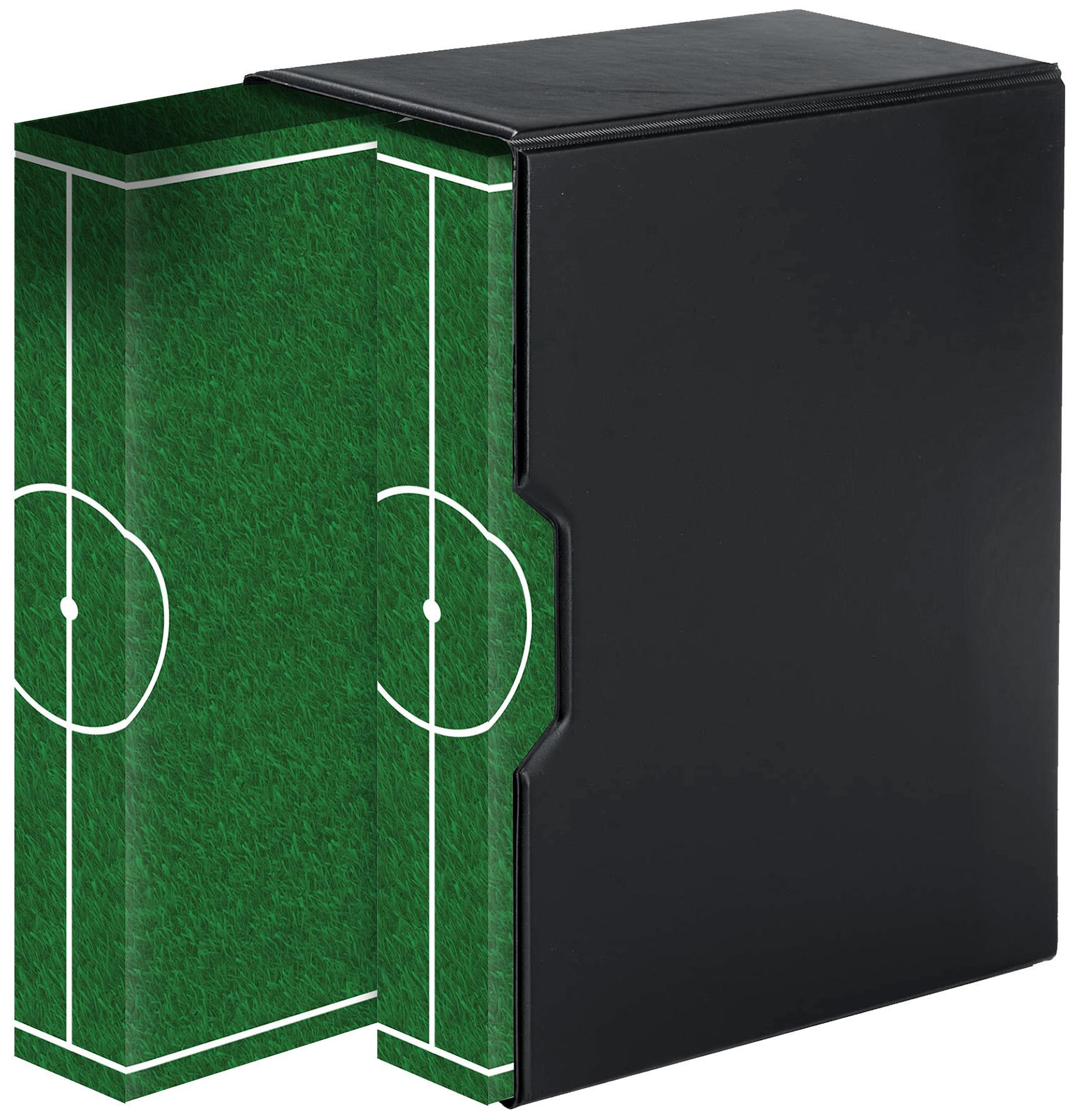 Football Double Binder Album Set with Black Vinyl Slipcase | Arrowfile ...