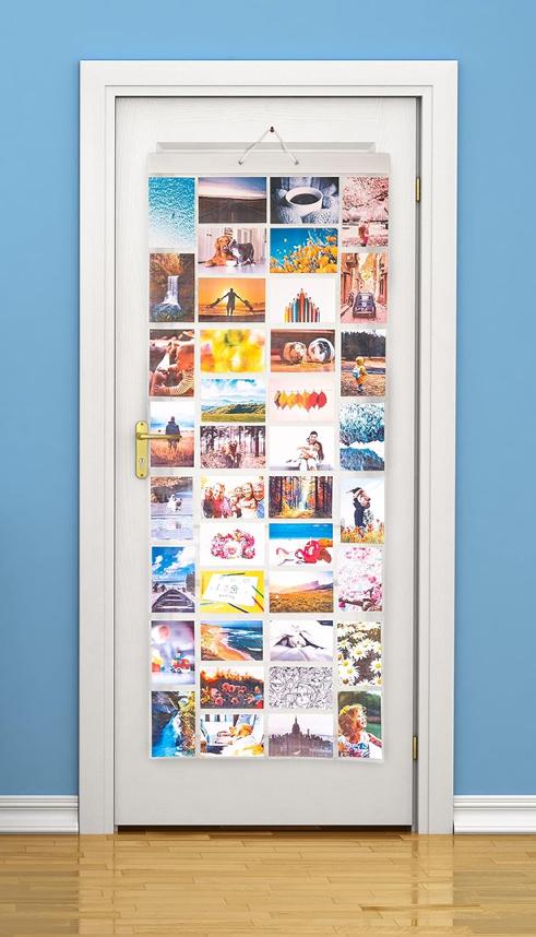 Mega Hanging Gallery Picture Pockets - 80 6x4" Photos in 40 Pockets ...