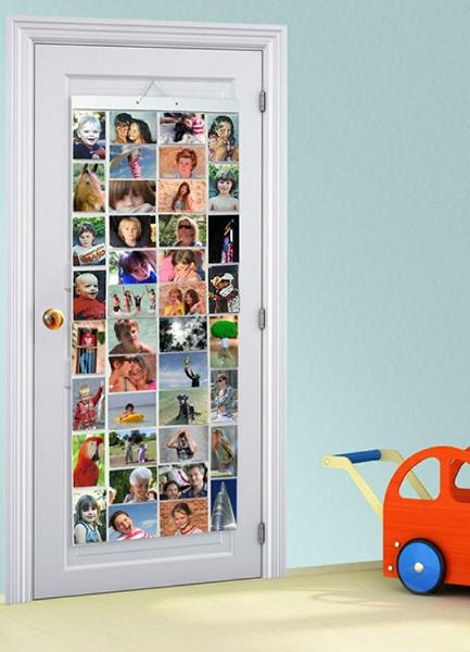 Mega Hanging Gallery Picture Pockets - 80 6x4" Photos in 40 Pockets ...