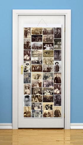 Mega Hanging Gallery Picture Pockets - 80 6x4" Photos in 40 Pockets ...