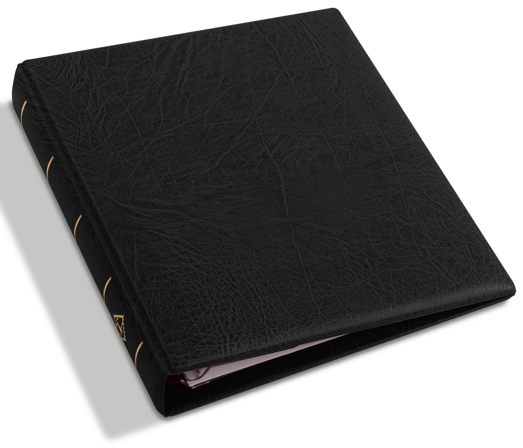 Optima Leather Effect Single Album Set - Black | Arrowfile | The ...