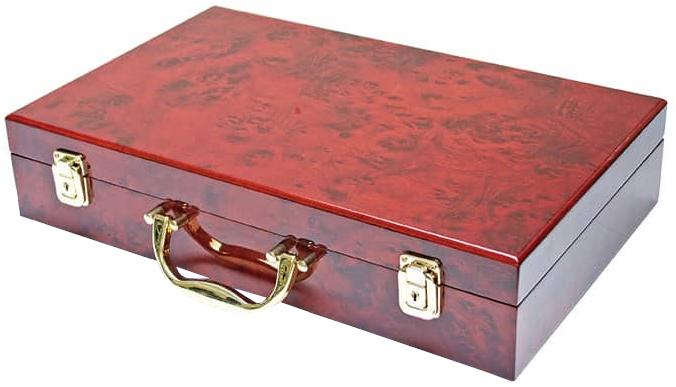 Premium High-Gloss Wooden Coin Case with Handle | Arrowfile | The ...