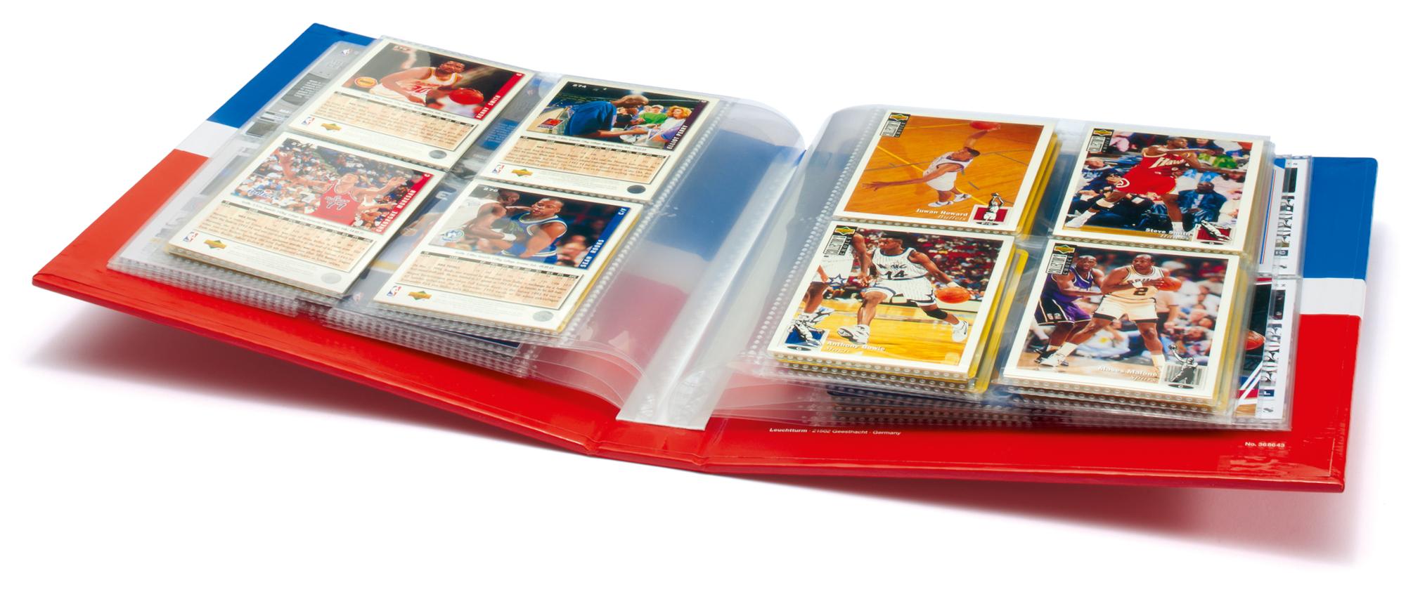 Small Trading Card Album Pro - Blue & Red | Arrowfile | The Archival ...
