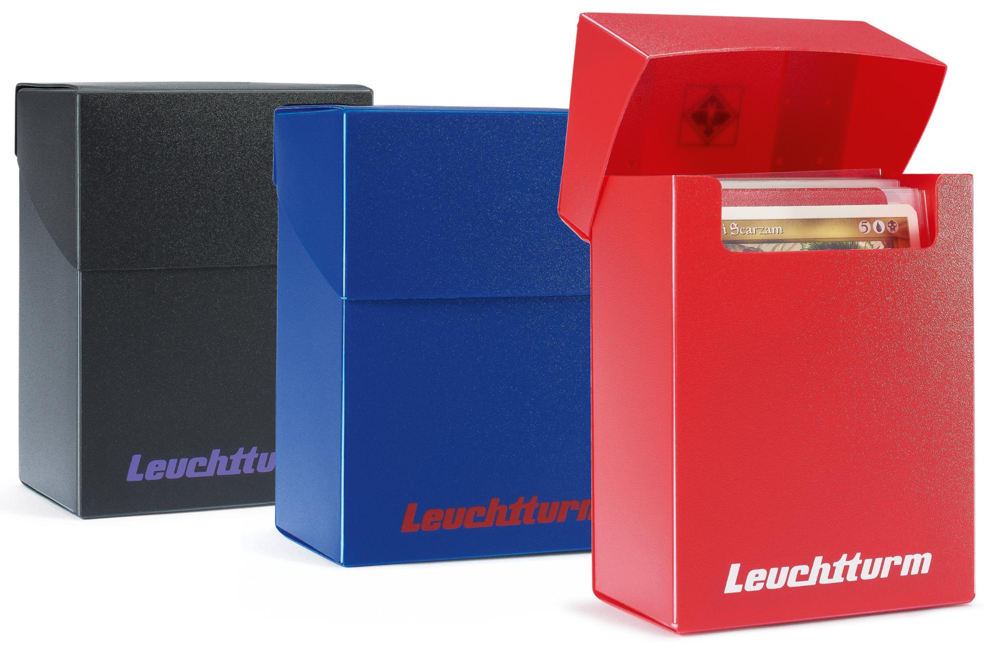 Trading Card Standard Deck Box - Red | Arrowfile | The Archival ...